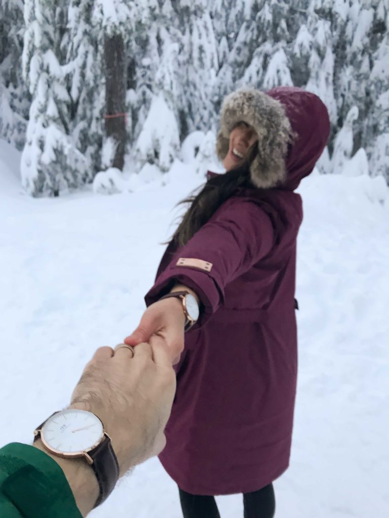 Grouse Mountain Light Walk - Cam & Tay